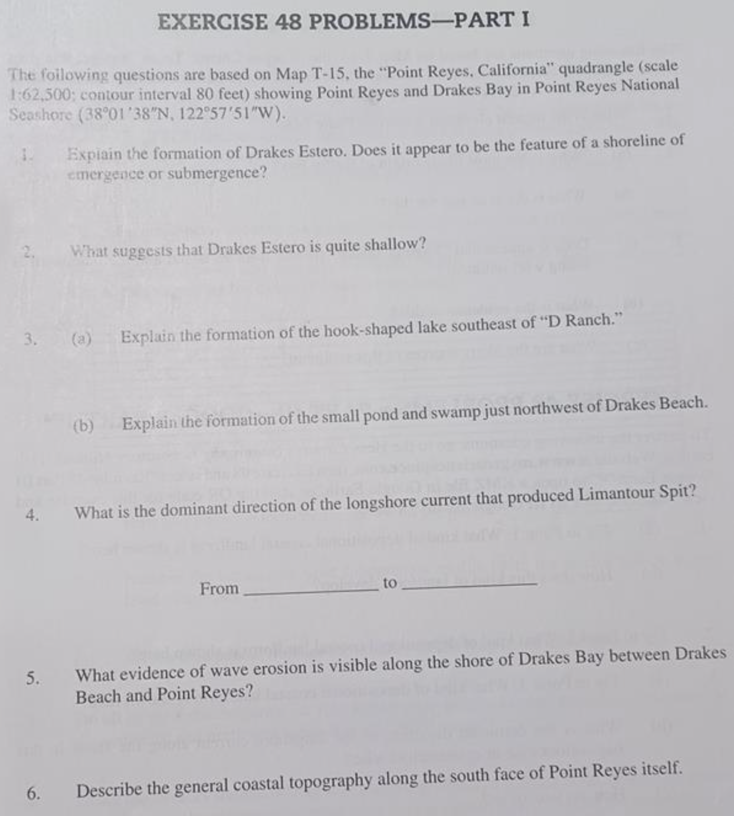 Solved EXERCISE 48 ﻿PROBLEMS-PART IThe foilowing questions | Chegg.com
