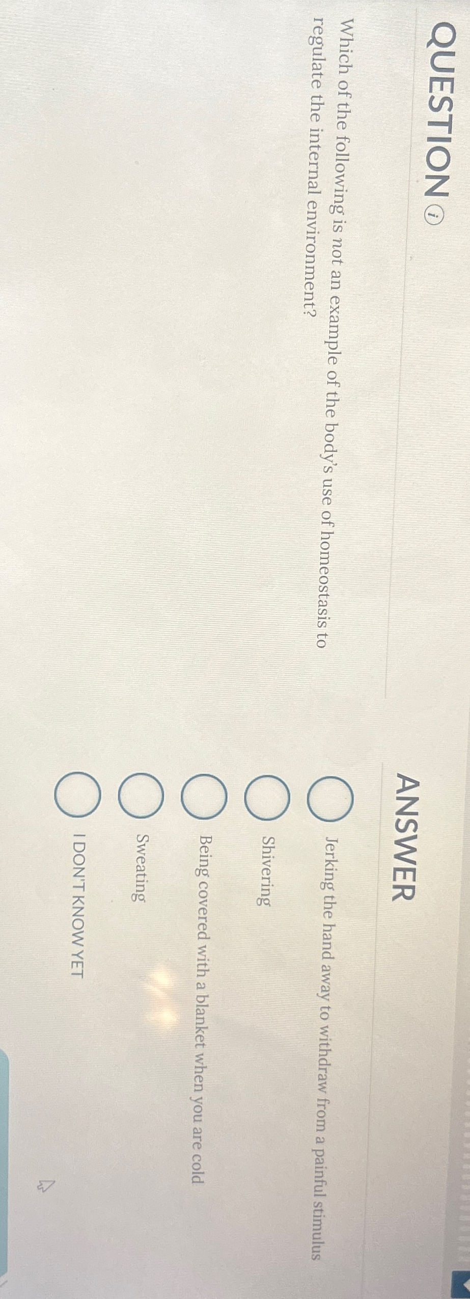 Solved QUESTION ?(i)Which of the following is not an example | Chegg.com