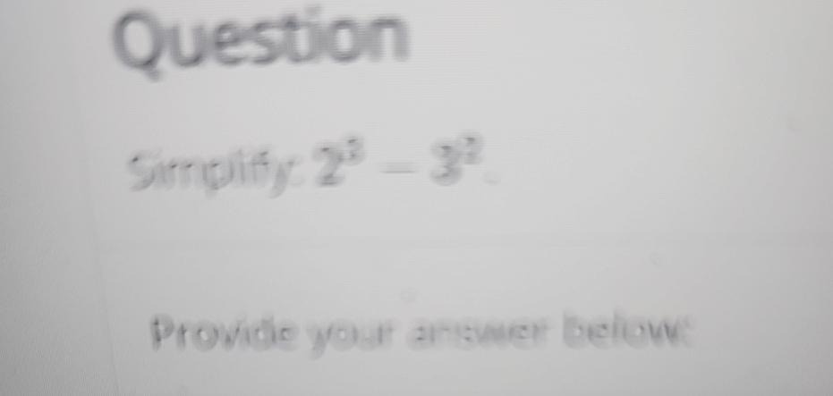 Solved QuestionSimplify 23-32Provide your arisuer below: | Chegg.com Solved QuestionSimplify 23-32Provide your arisuer below: | Chegg.com