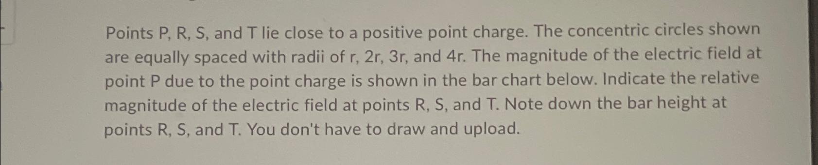 Points P,R,S, and T lie close to a positive point | Chegg.com