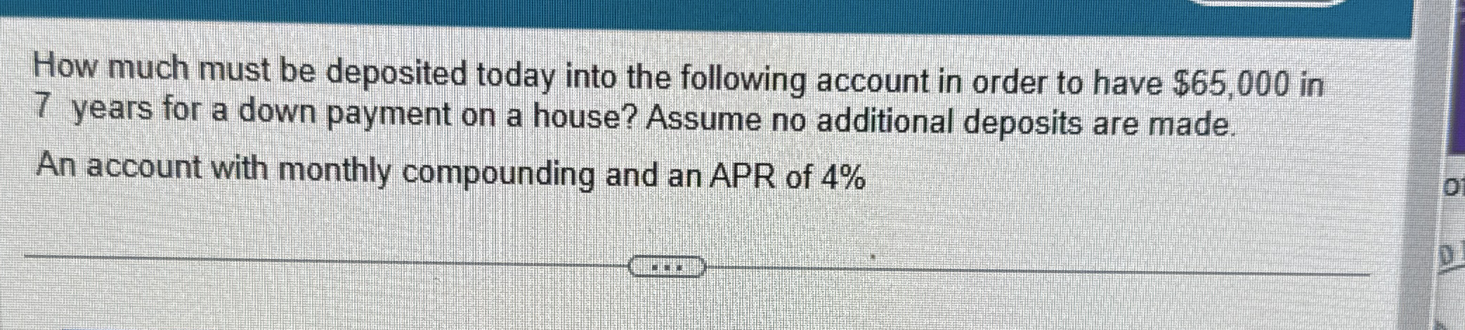 How much must be deposited today into the following | Chegg.com