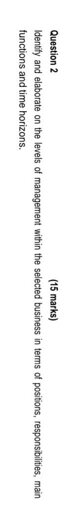Solved Question 2(15 marks)Identify and elaborate on the | Chegg.com Solved Question 2(15 marks)Identify and elaborate on the | Chegg.com