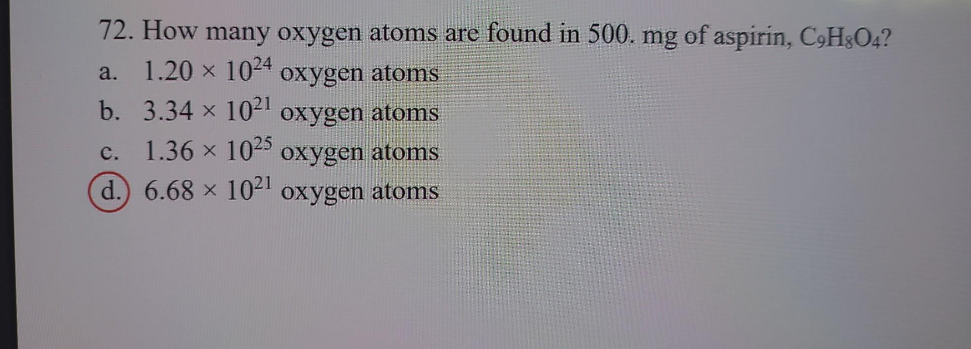 Solved The answer is circled. How would you figure out this | Chegg.com