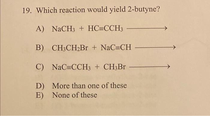Solved Can you write out/explain the mechanism that would | Chegg.com