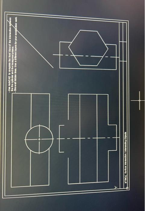 slove on AutoCAD, show me the layers and the edges | Chegg.com