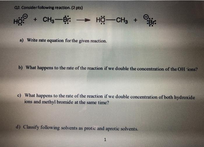 Solved Q2. Consider following reaction. (2 pts) + CH3-Br: - | Chegg.com Solved Q2. Consider following reaction. (2 pts) + CH3-Br: - | Chegg.com