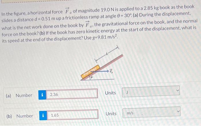 Solved A single force acts on a 3.1 kg particle-like object | Chegg.com