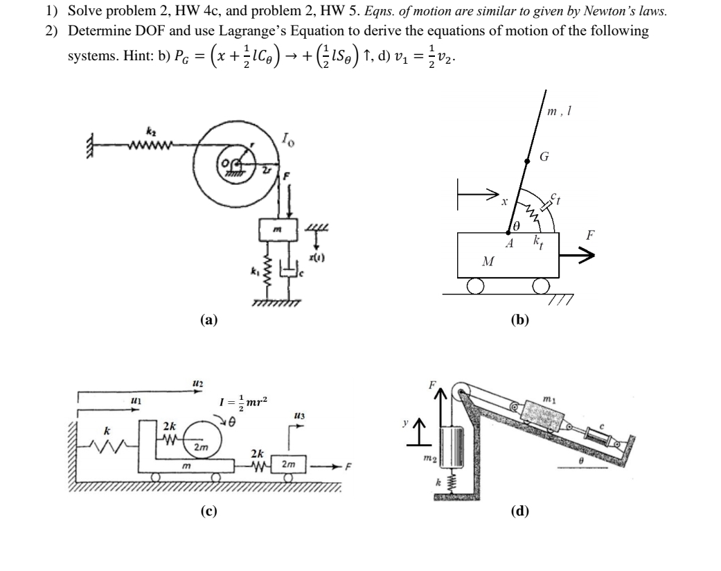 Solved Solve problem 2, ﻿HW 4c, ﻿and problem 2, ﻿HW 5. | Chegg.com