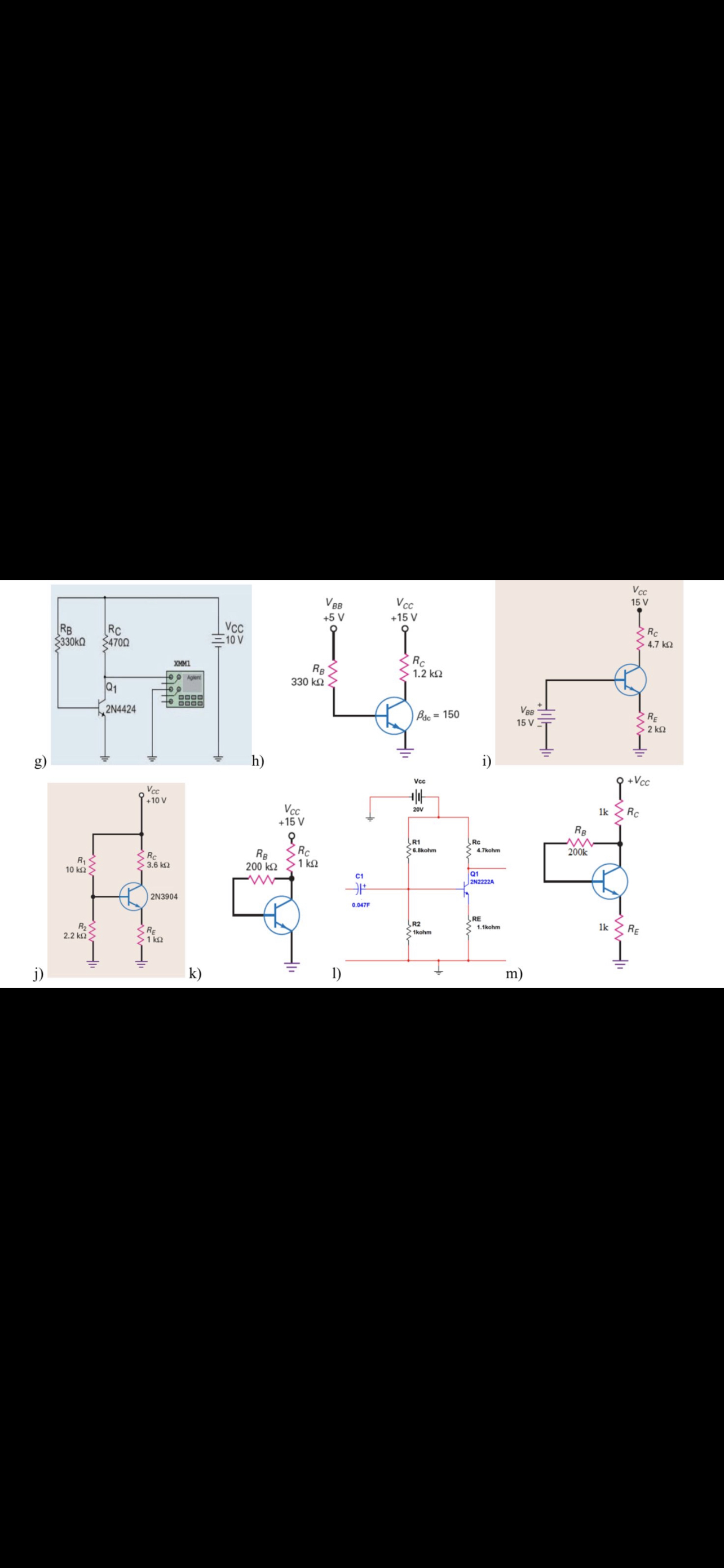 Calculate and show on circuit : | Chegg.com