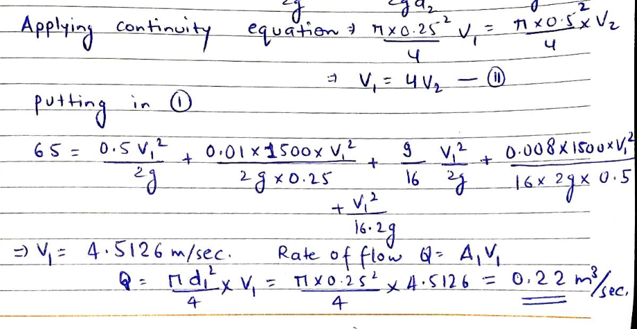 Solved Applying continuity equation | Chegg.com