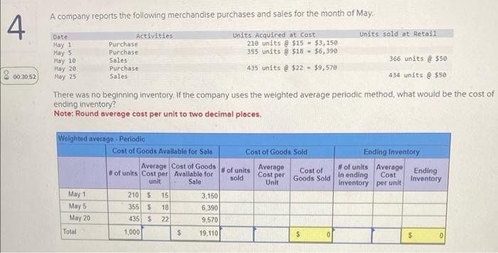 Solved A company reports the following merchandise purchases | Chegg.com