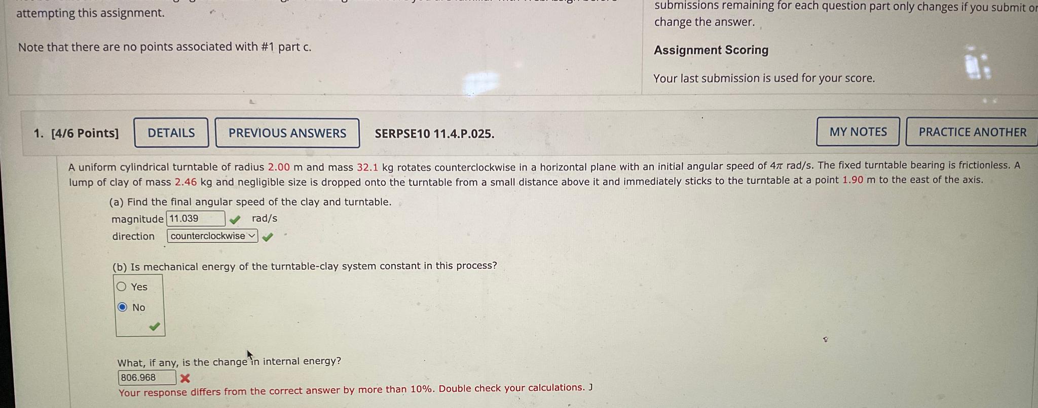 Solved attempting this assignment.submissions remaining for | Chegg.com