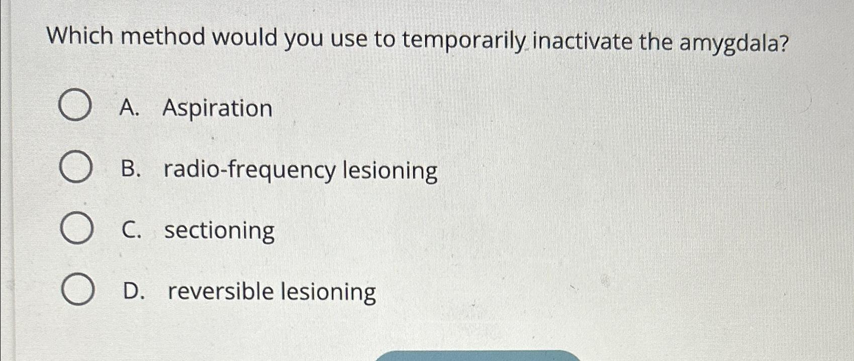 Solved Which method would you use to temporarily inactivate | Chegg.com