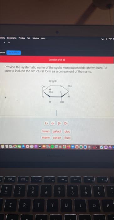 Solved Provide the systematic name of the cyclic | Chegg.com