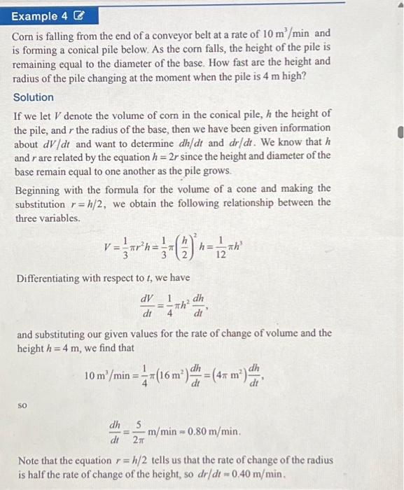 Solved Repeat Example 4 on page 308 (section 3.8) in Text | Chegg.com