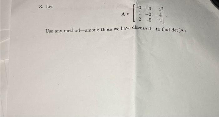 Solved 6 5 1 -2 -4 2 -5 12 Use any method—among those we | Chegg.com