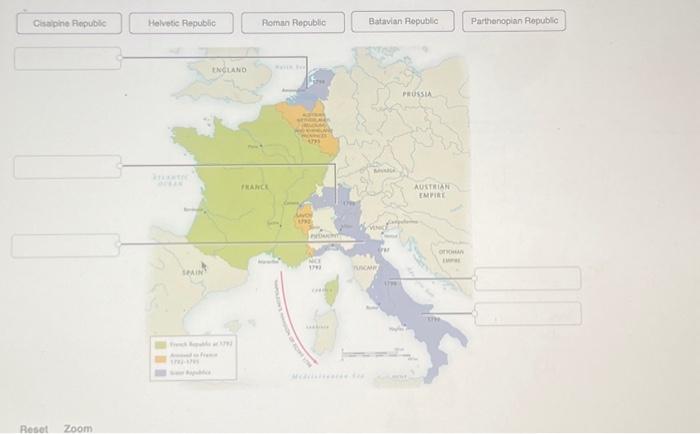 Cisalpine Republic Reset Zoom Helvetic Republic | Chegg.com