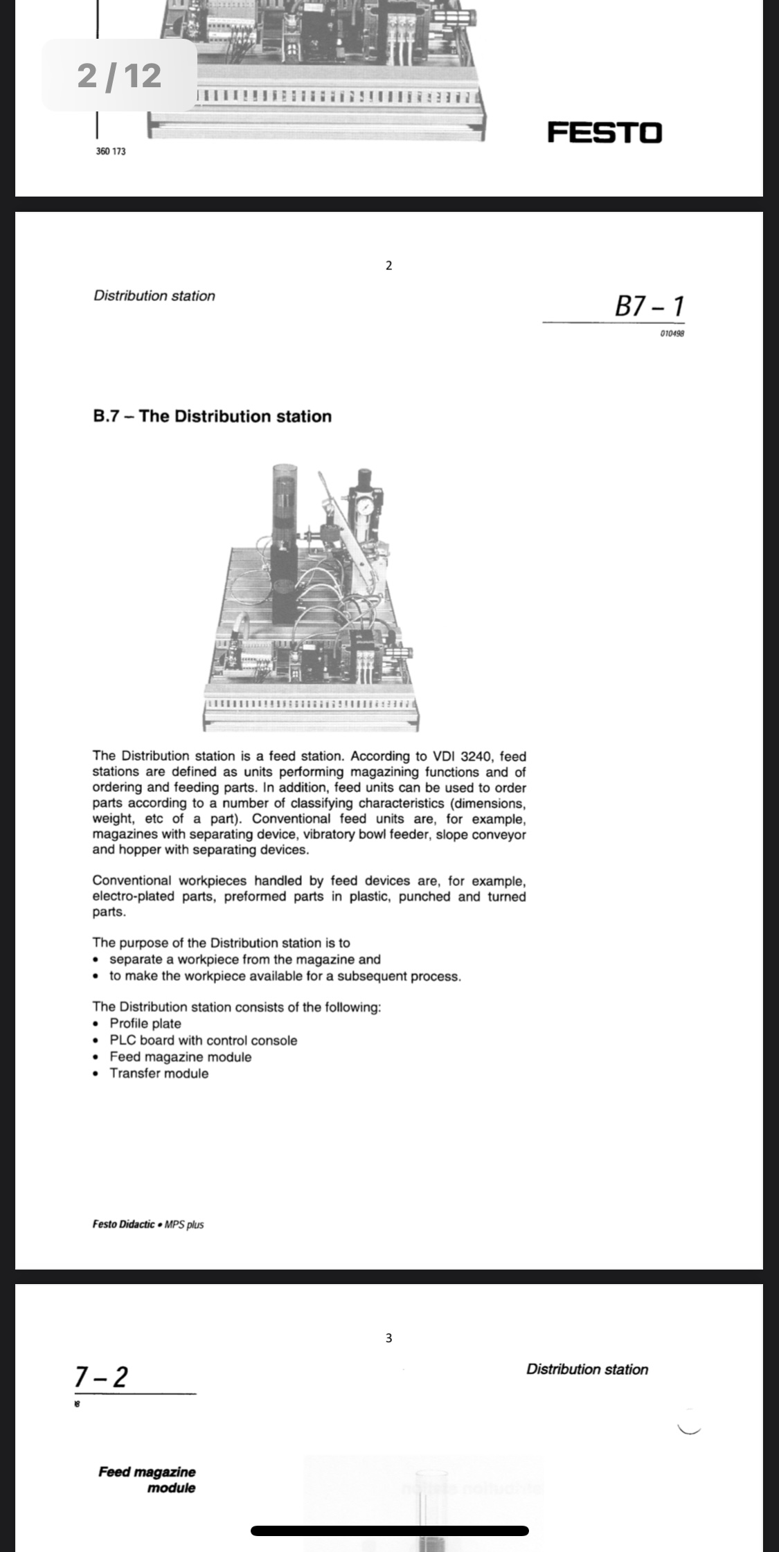 Design control for moving workpieces from magazine of | Chegg.com