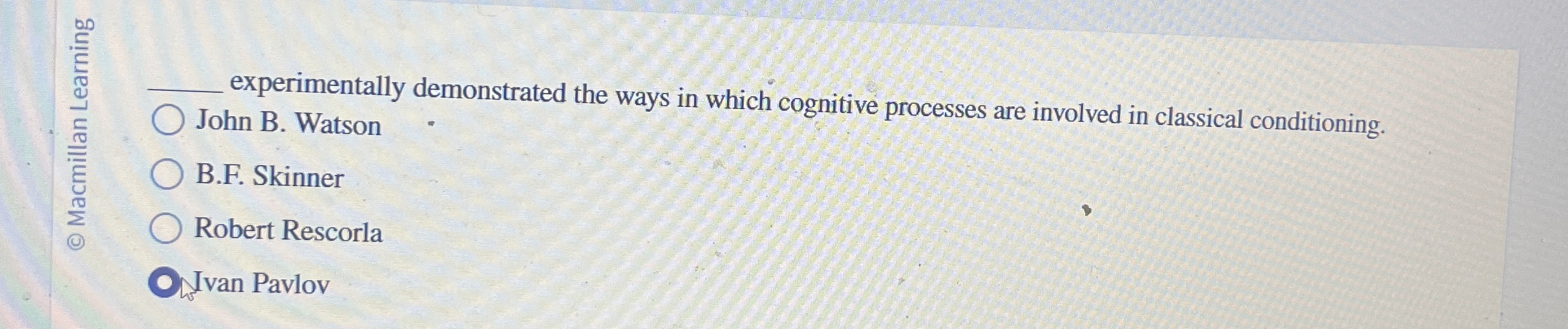 Solved experimentally demonstrated the ways in which | Chegg.com