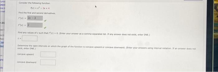 Solved Consider the following function. \\[ r(x)=x^{2}-3 x+4 | Chegg.com
