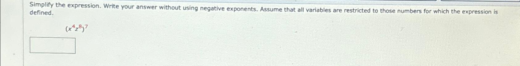 Solved Simplify the expression. Write your answer without | Chegg.com