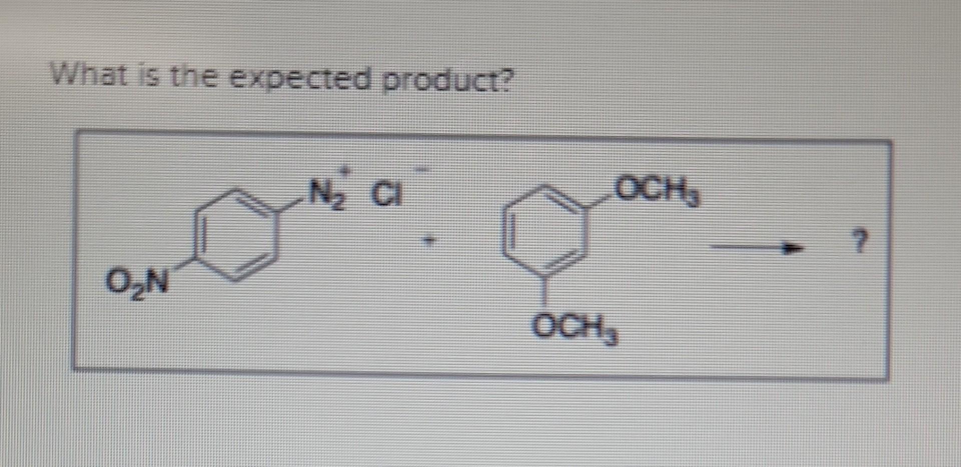 Solved What is the expected product? | Chegg.com