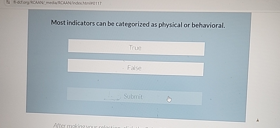 Solved fl-dcf.org/RCAAN/_media/RCAAN/index.html#0117Most | Chegg.com