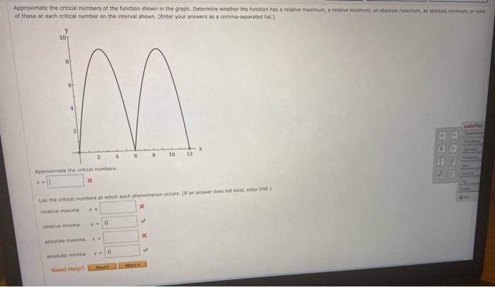Solved Approximate the critical numbers of the function | Chegg.com