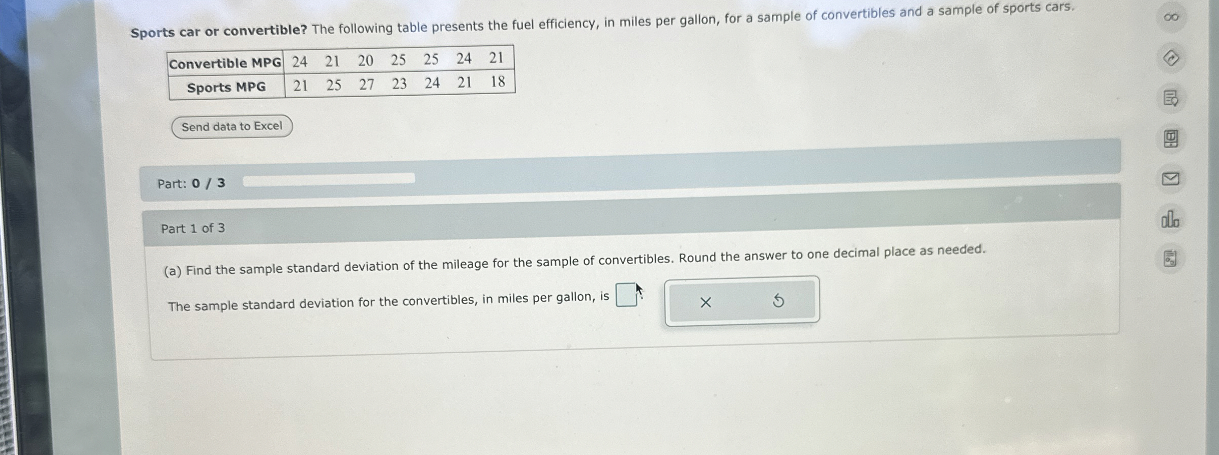 Solved Sports car or convertible? The following table | Chegg.com