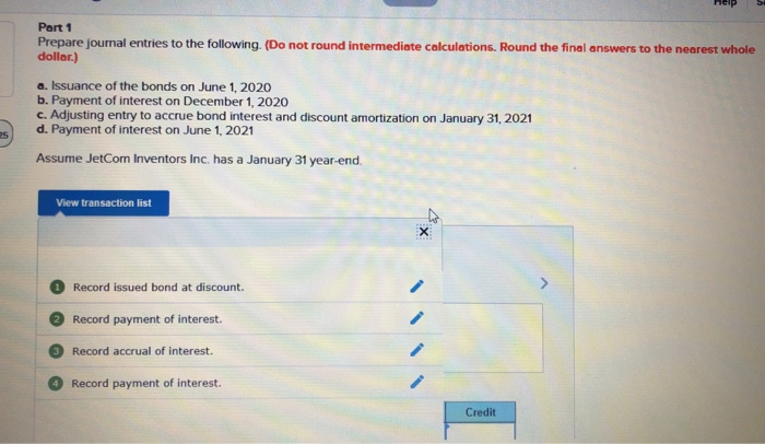 Solved On June 1, 2020, JetCom Inventors Inc. issued a | Chegg.com
