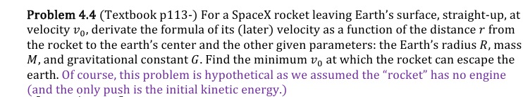 Solved Problem 4.4 (Textbook p113-) ﻿For a SpaceX rocket | Chegg.com