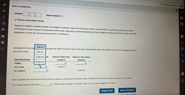 Solved 1. Future and present values Suppose a wealthy | Chegg.com