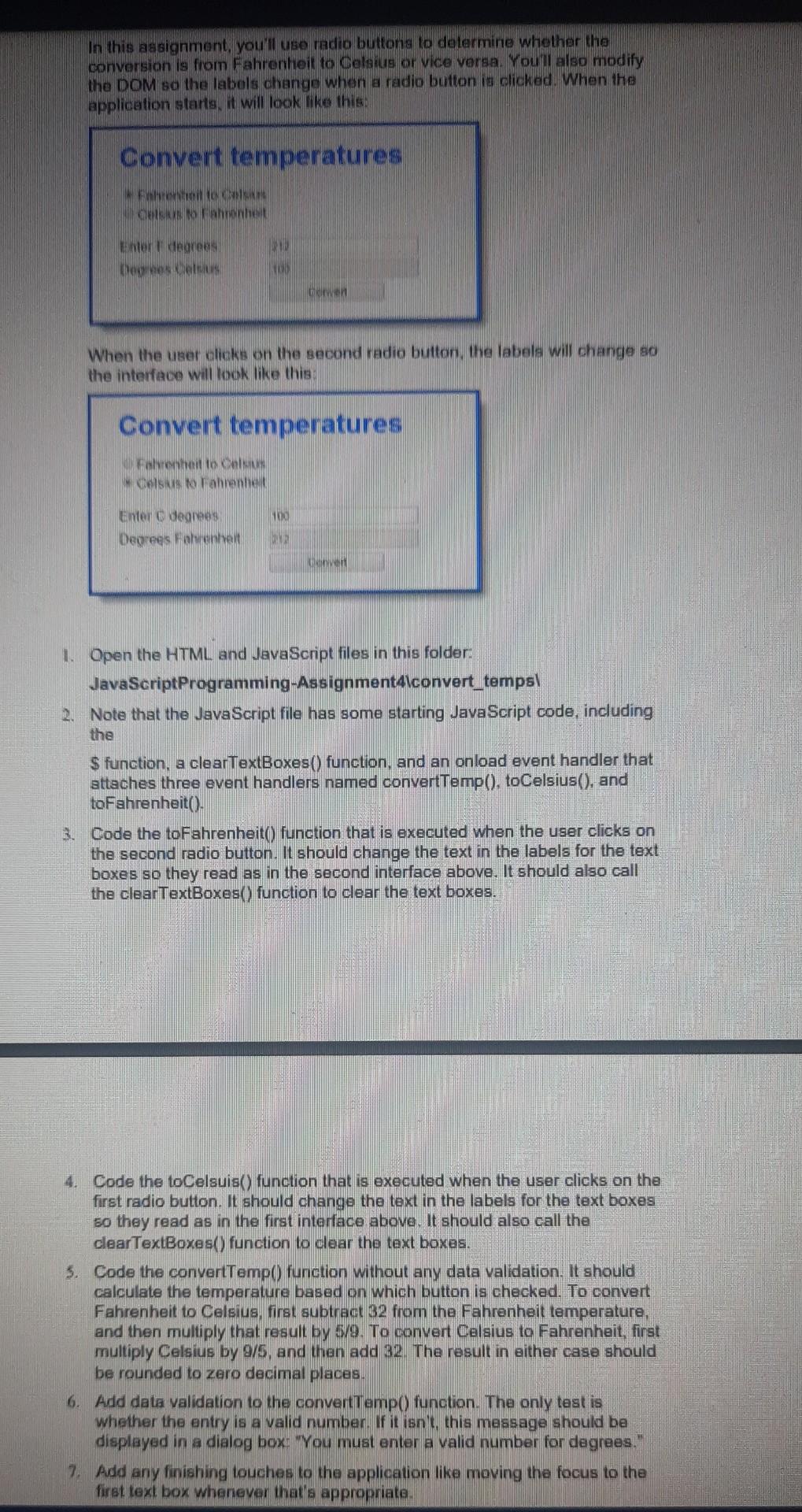 Solved Javascript Programming Assignment 2 Part 1 Develop 1547