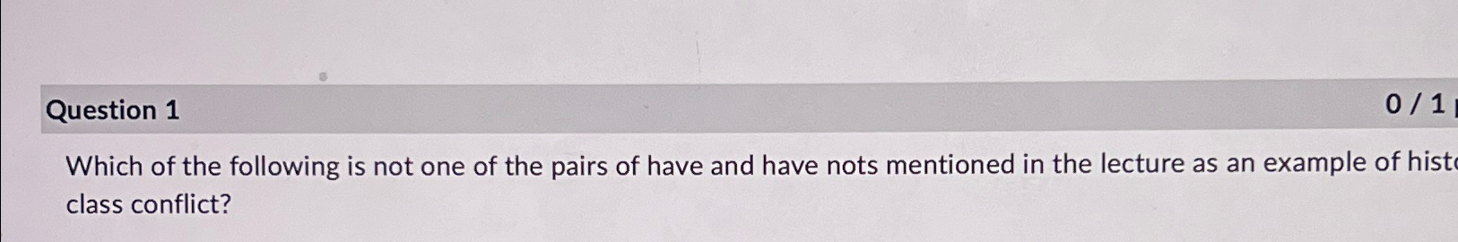Solved Question 1Which of the following is not one of the | Chegg.com