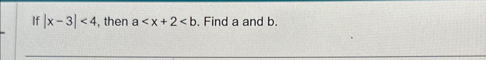 Solved If |x-3|