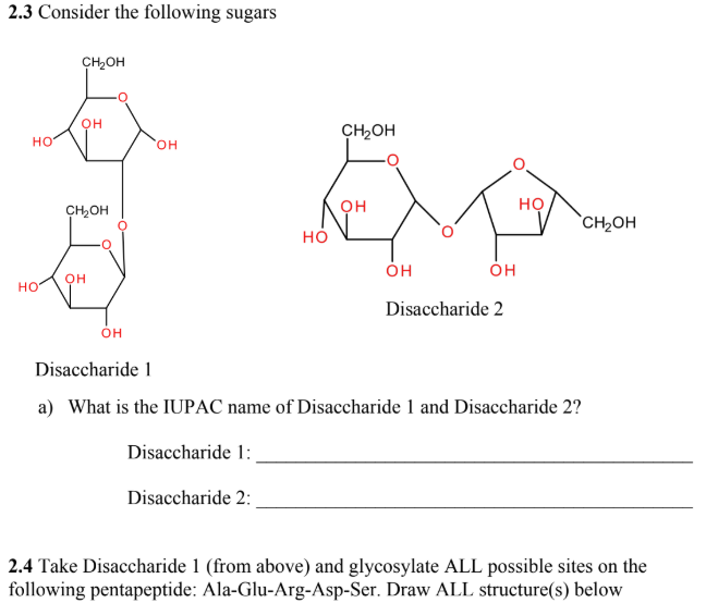 Solved Please help me answer #2.4 ﻿and draw a clear | Chegg.com