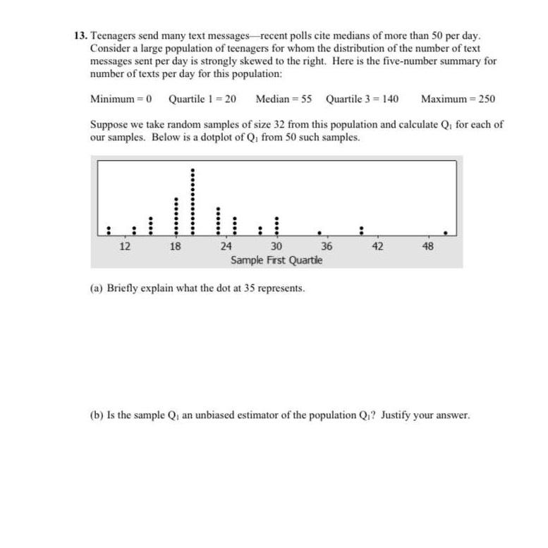 Solved Teenagers send many text messages - ﻿recent polls | Chegg.com