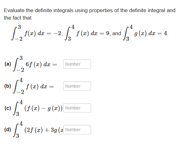 Solved Evaluate the definite integrals using properties of | Chegg.com