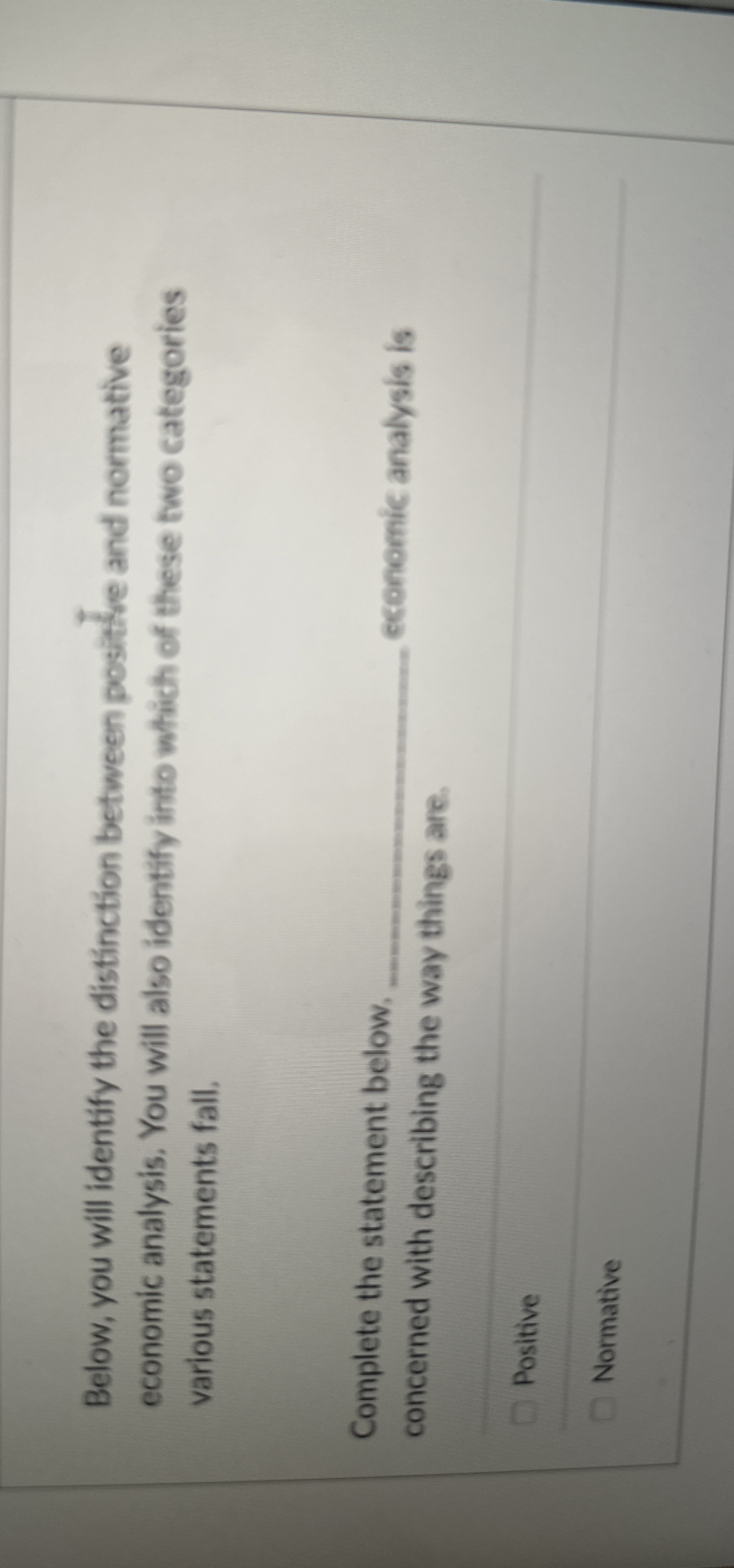 Solved Below, you will identify the distinction between | Chegg.com