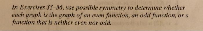 Solved 36 In Exercises 33-36, use possible symmetry to | Chegg.com