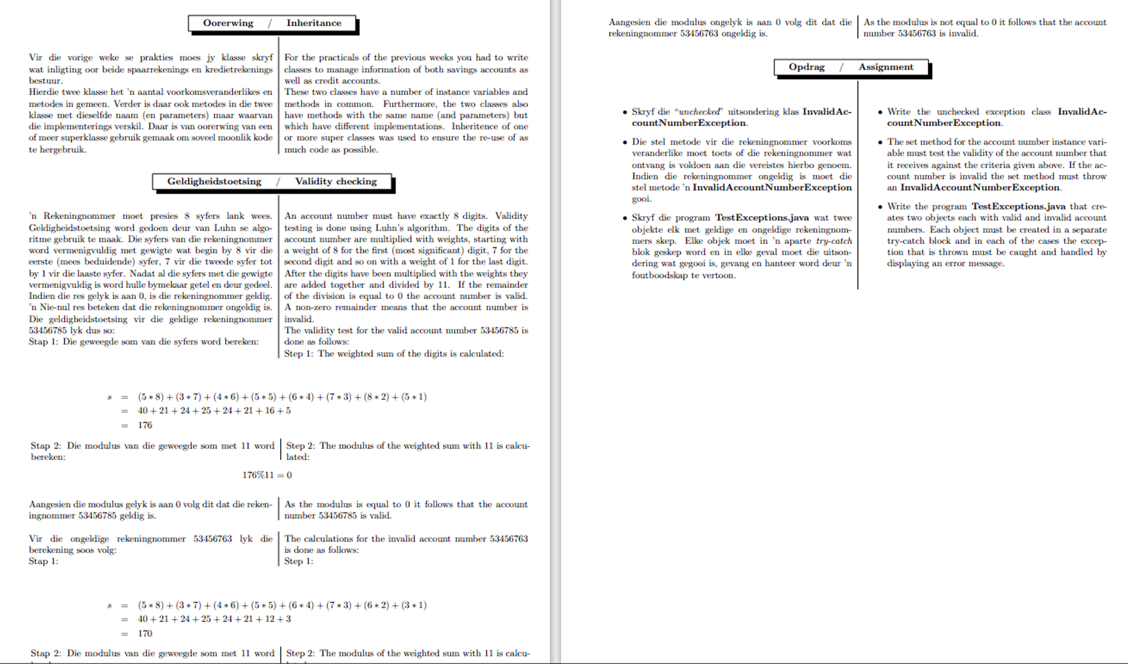 Solved Aangesien die modulus ongelyk is aan 0 ﻿volg dit dat | Chegg.com