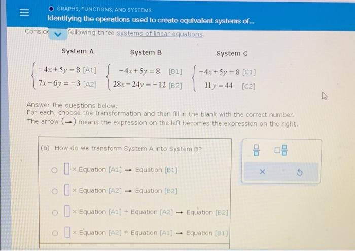 [Solved]: O GRAPHS, FUNCTIONS, AND SYSTEMS Identifying the o