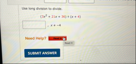 Solved Use long division to | Chegg.com