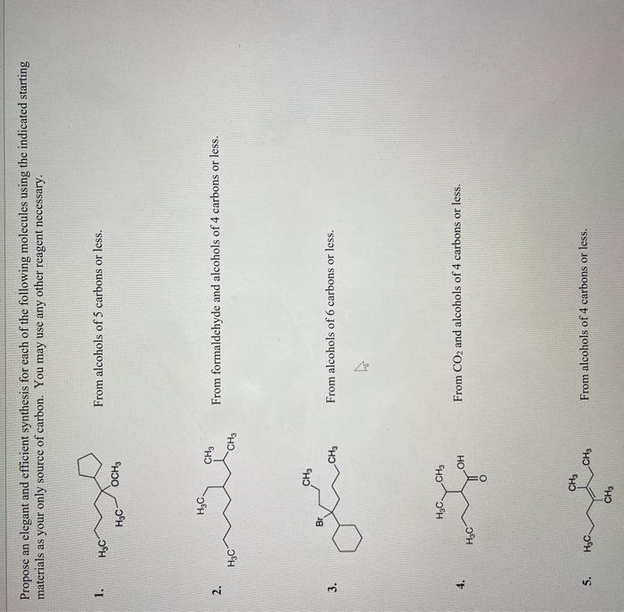 Solved Propose an elegant and efficient synthesis for each | Chegg.com