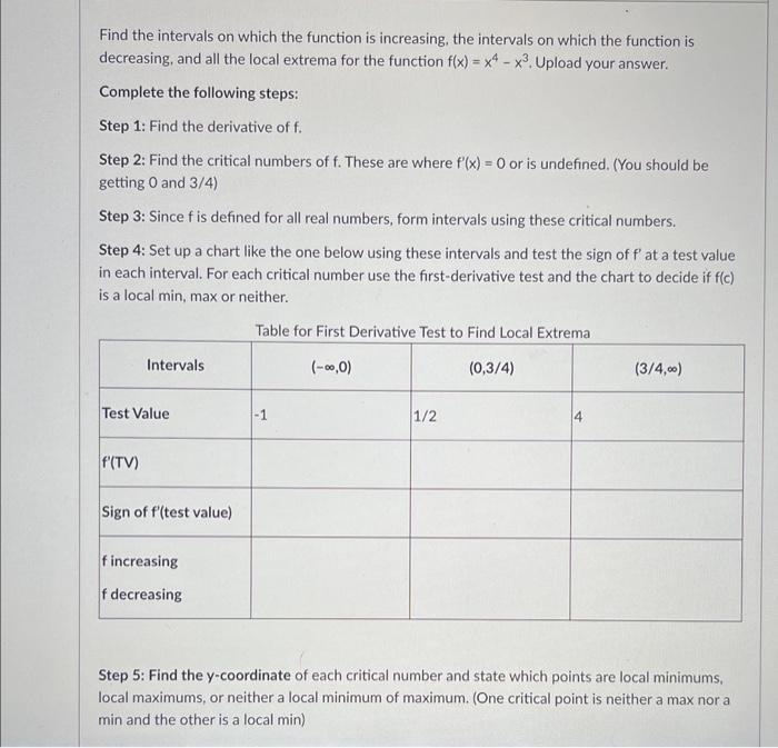 Solved Find the intervals on which the function is | Chegg.com