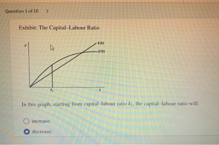 Solved Question 1 Of 10 Exhibit The Capital Labour Ratio Chegg solved-question-1-of-10-exhibit-the-capital-labour-ratio-chegg