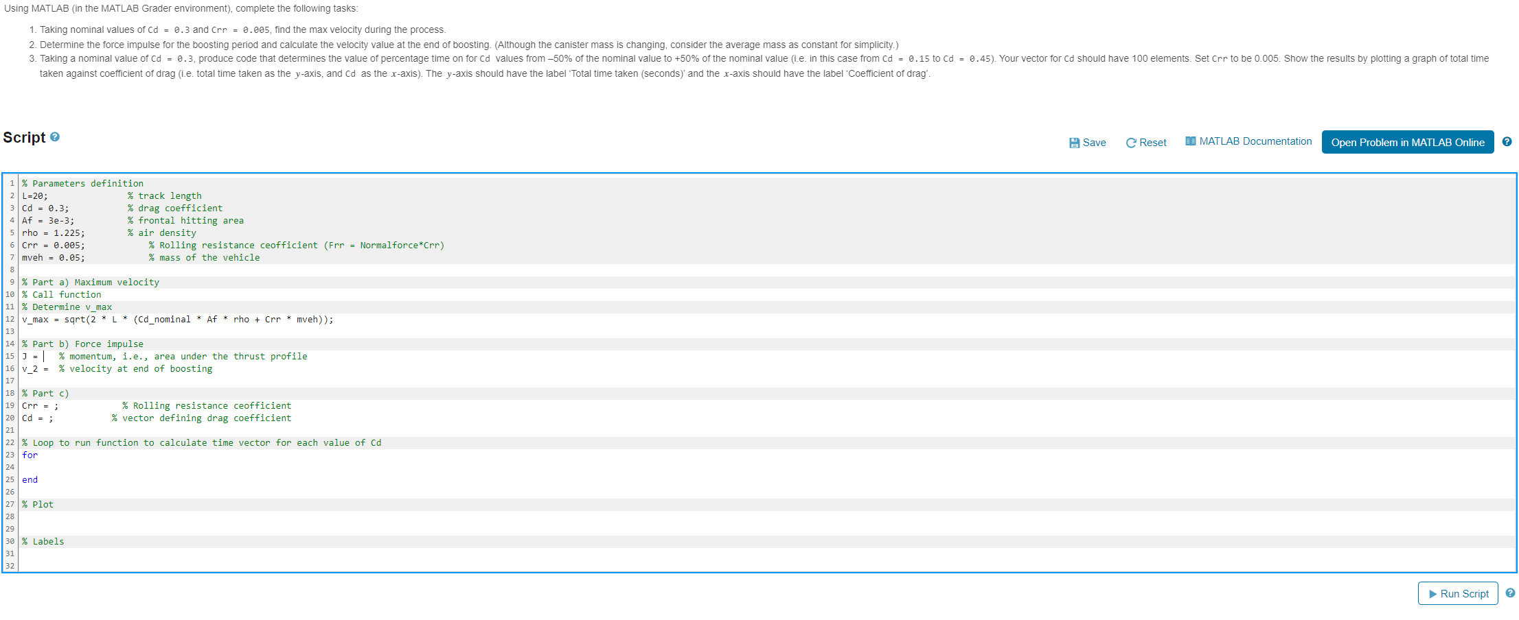Solved Using the same variables can someone hlep me with the | Chegg.com