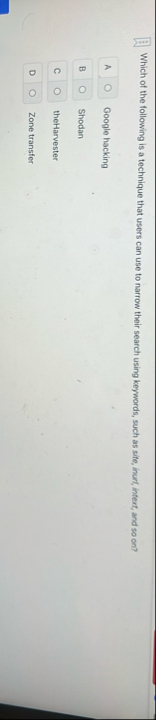 Solved u wanted to ignore the URL and only search in the | Chegg.com