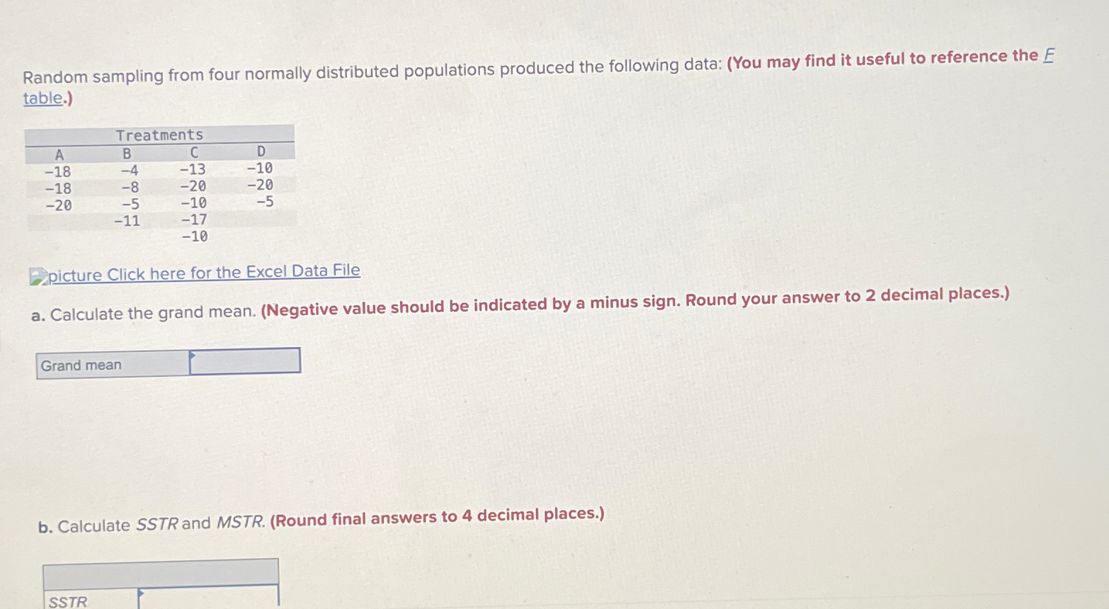Solved Random sampling from four normally distributed | Chegg.com
