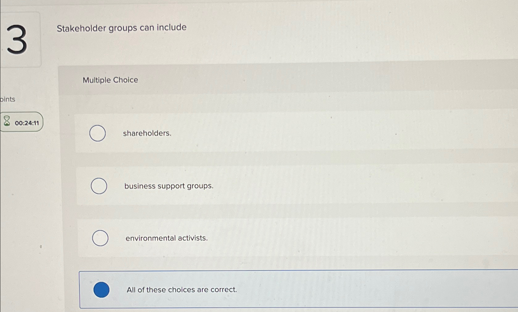 Solved Stakeholder groups can includeMultiple | Chegg.com